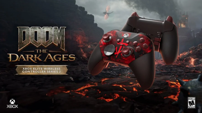 Xbox pronkt met hels goed uitziende Doom-controllers - Doom: The Dark ...