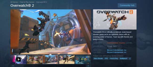 Overwatch 2's Steam-release leidt tot enorm slechte recensies