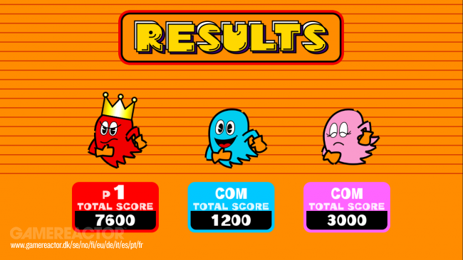 Pac-Man Vs. zit in Switch-versie Namco Museum