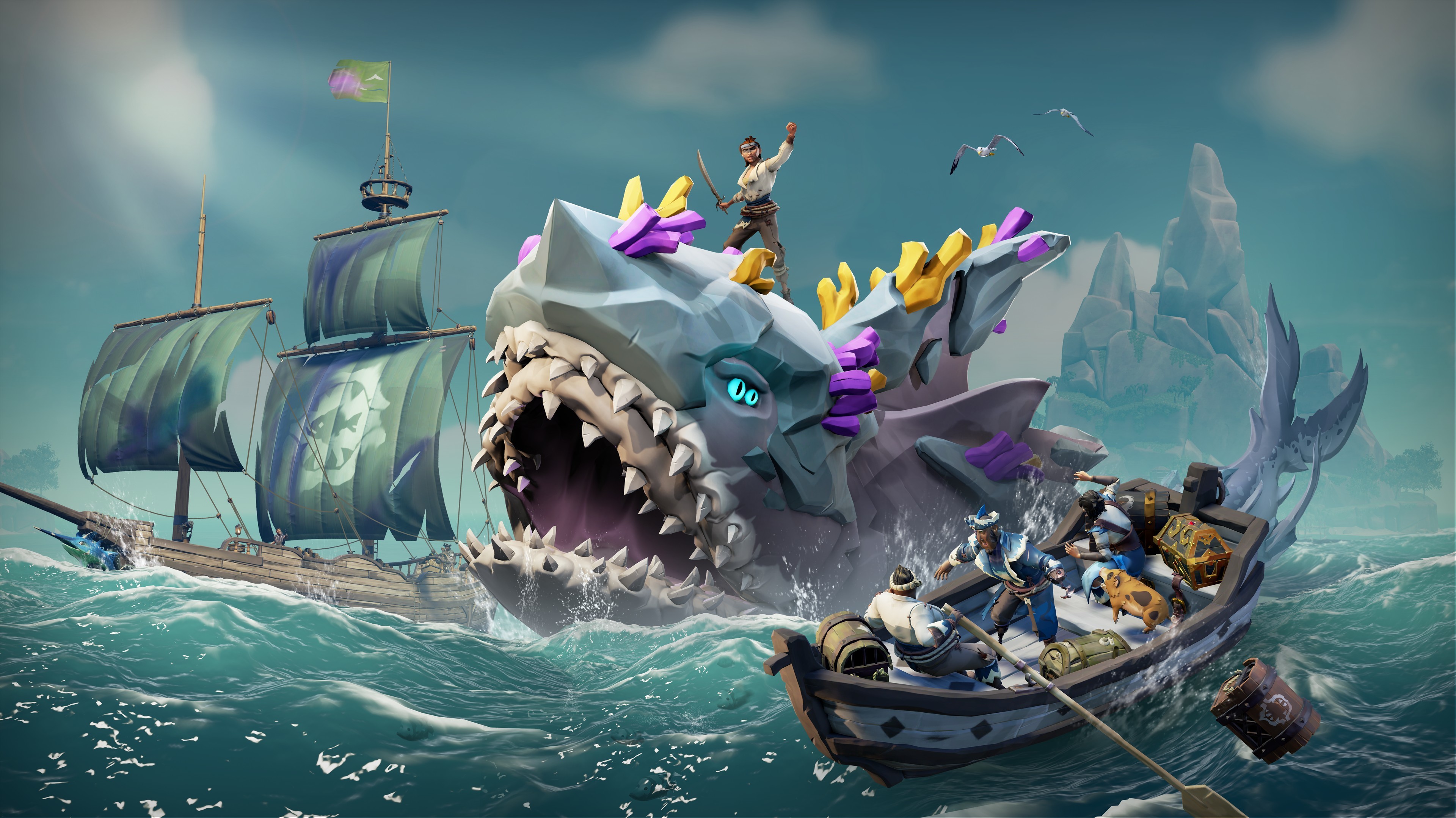 Sea of Thieves krijgt deze week veel nieuwe inhoud