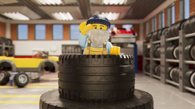 Lego makes its small tires more durable - Royals Blue