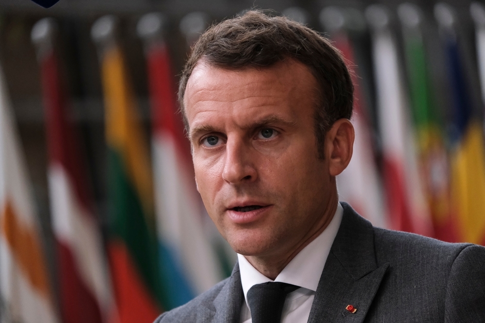 Macron: "Geen intimidatie of dreiging zal ons beïnvloeden, of het nu in ...