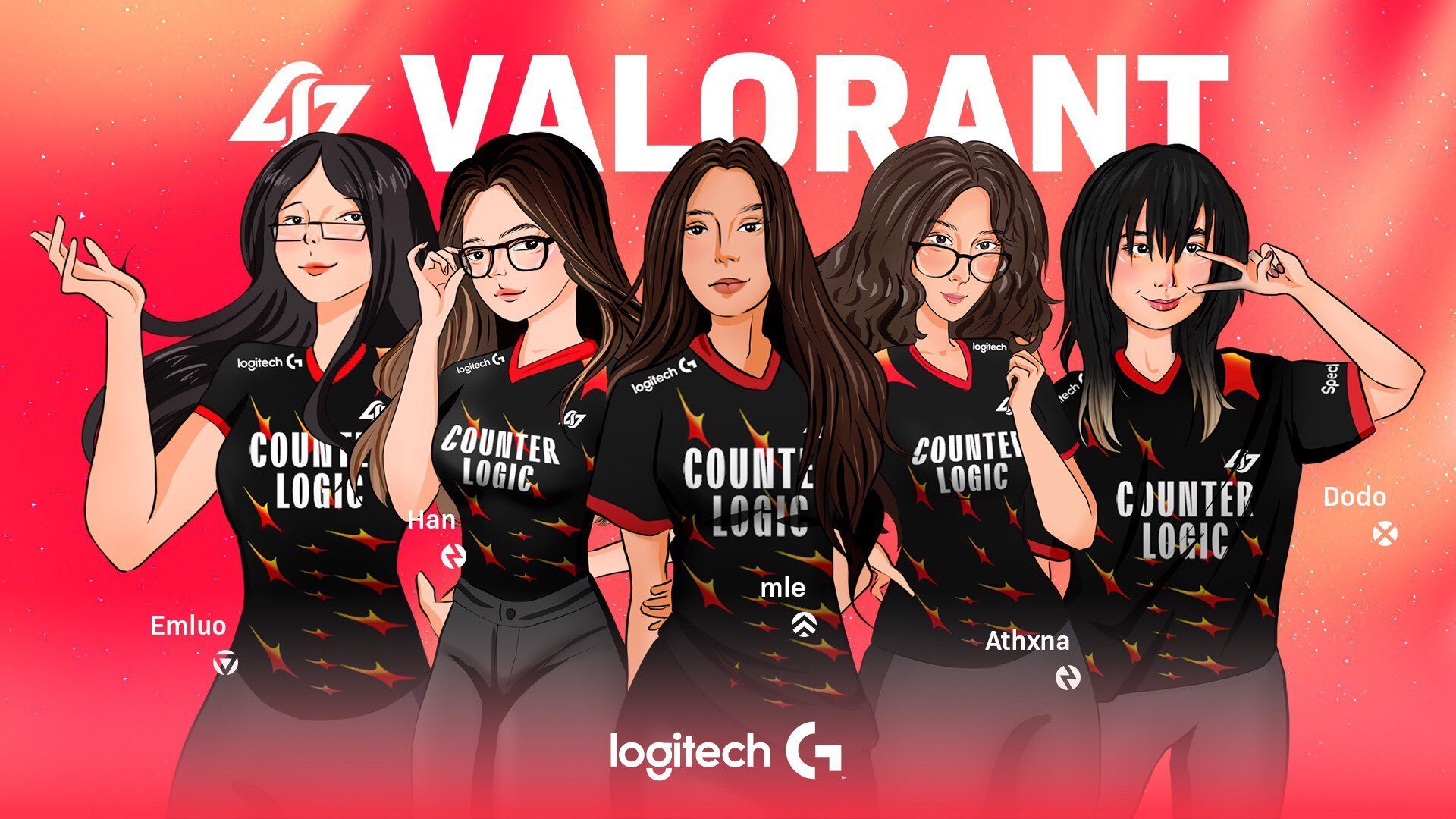 CLG heeft zijn vernieuwde vrouwen Valorant roster onthuld