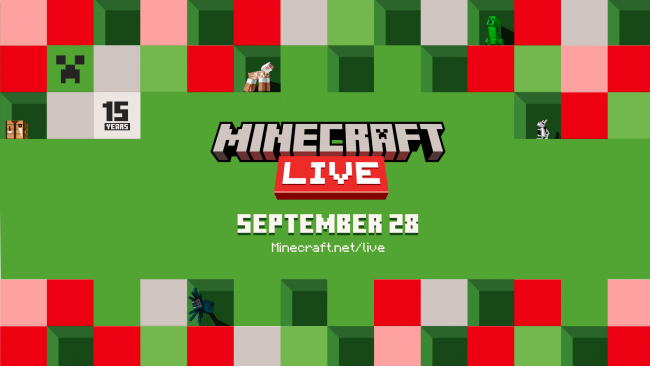 De eerste vernieuwde Minecraft Live staat gepland voor later deze maand