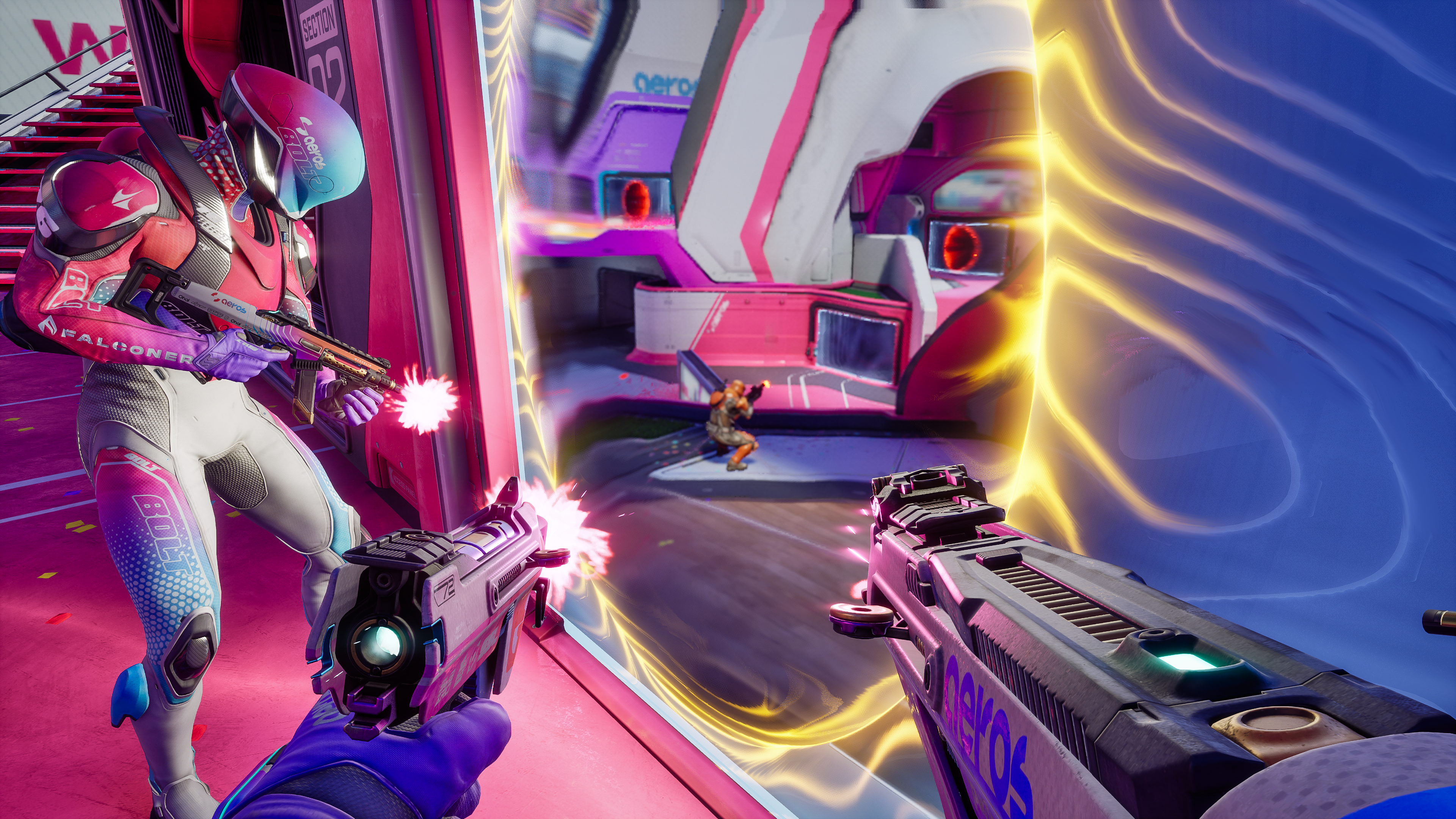 Het spelersbestand van Splitgate 2 is "meer dan verdrievoudigd" sinds de open bèta