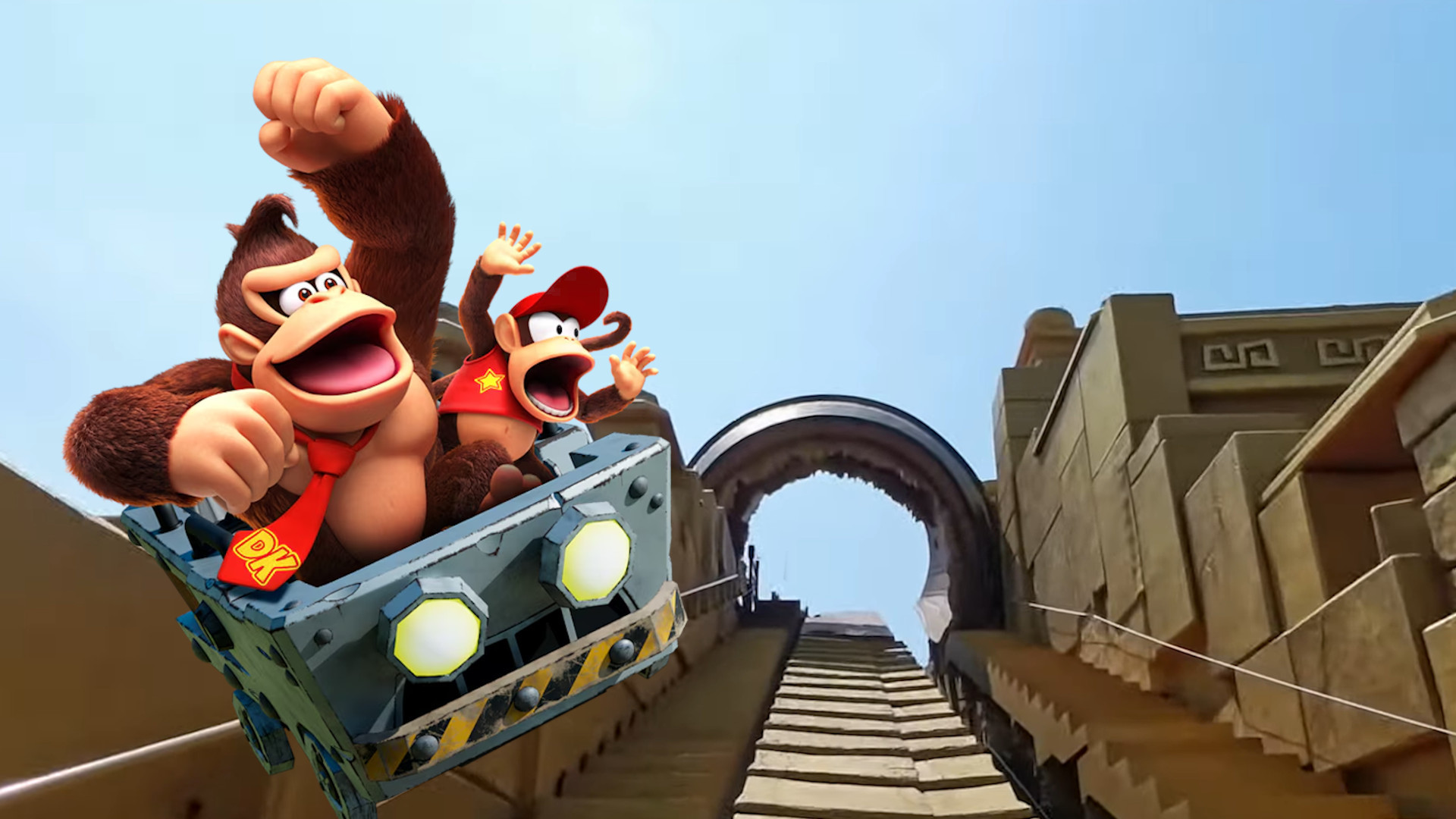 Donkey Kong Country Mine Cart Madness POV: Eerste volledige video van ...