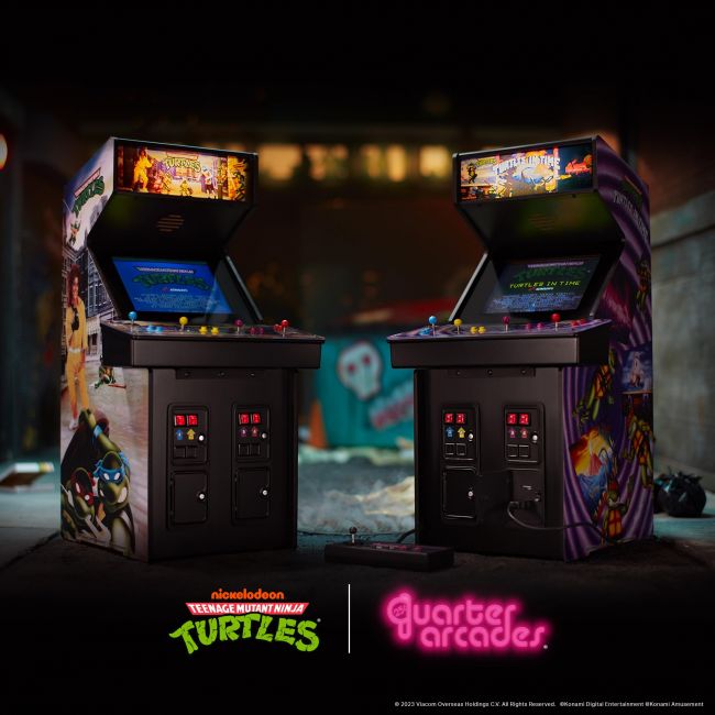Een nieuwe mini-arcade stelt nostalgische TMNT-fans in staat om terug ...