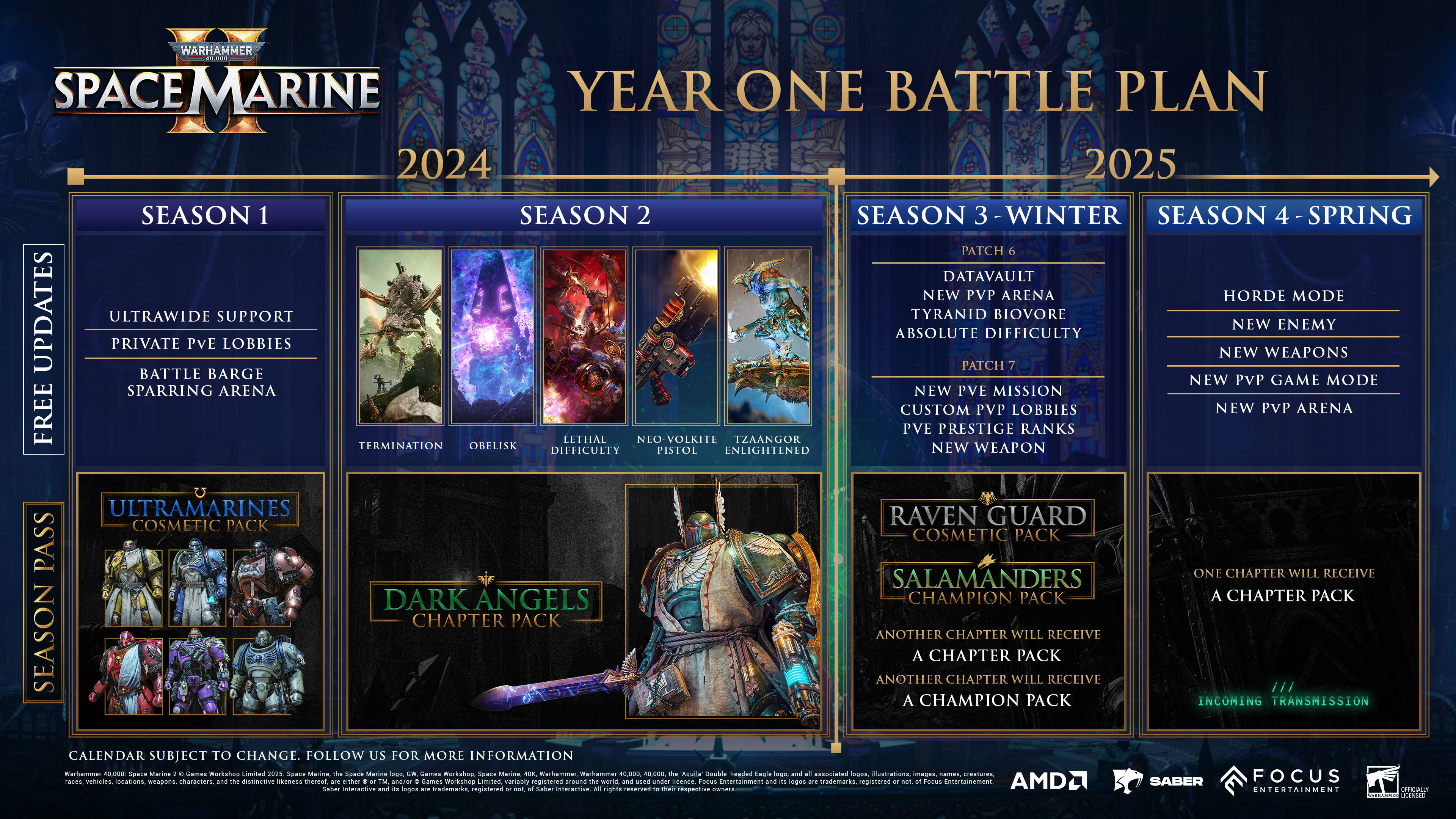 Warhammer 40,000: Space Marine II krijgt meer inhoud na seizoen 4