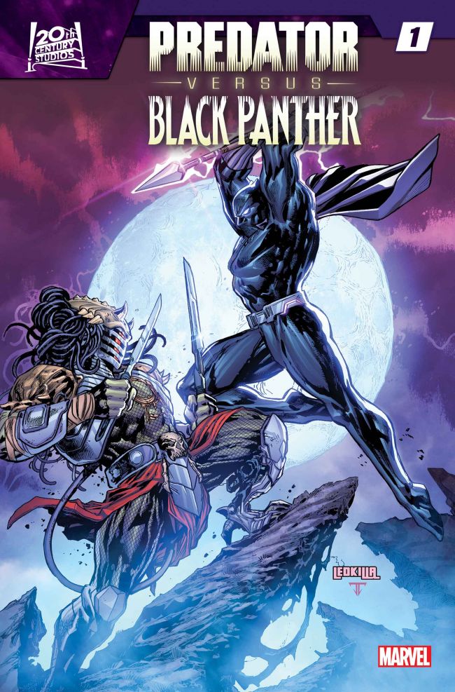 Black Panther neemt het op tegen Predator in een nieuwe komische ...